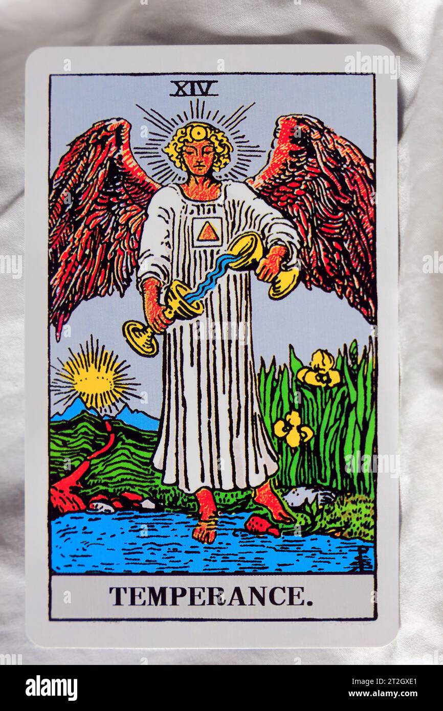 Tarot Cards Temperance Tarot Cards Temperance