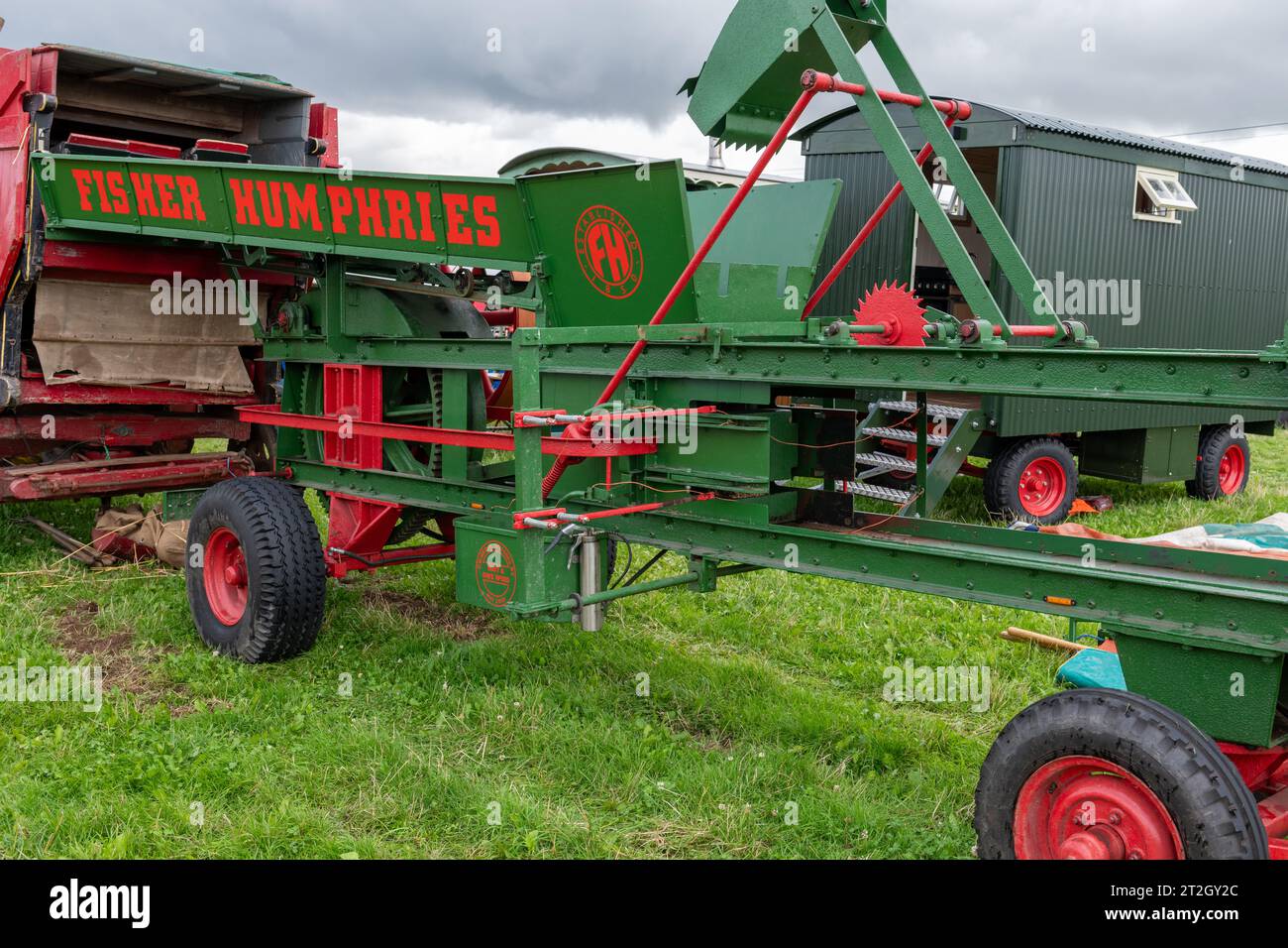 Low Ham.Somerset.United Kingdom.July 23rd 2023.A restored Fisher ...