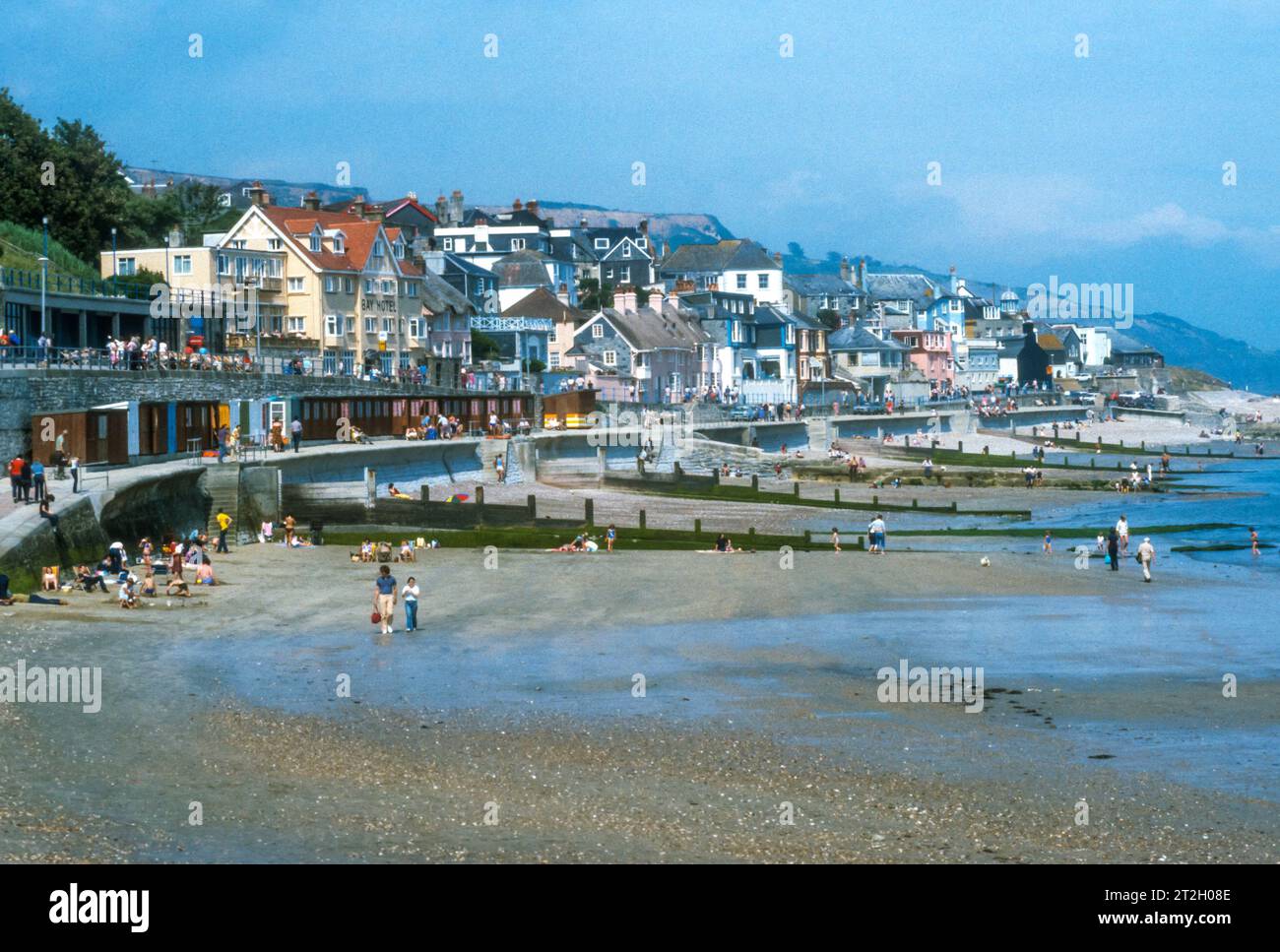 1980s lyme regis hi-res stock photography and images - Alamy