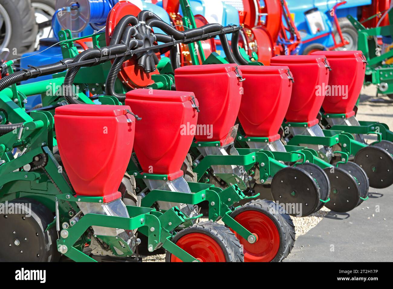 Mechanical Seed Drill Planter Agriculture Machinery Seeder Attachment ...