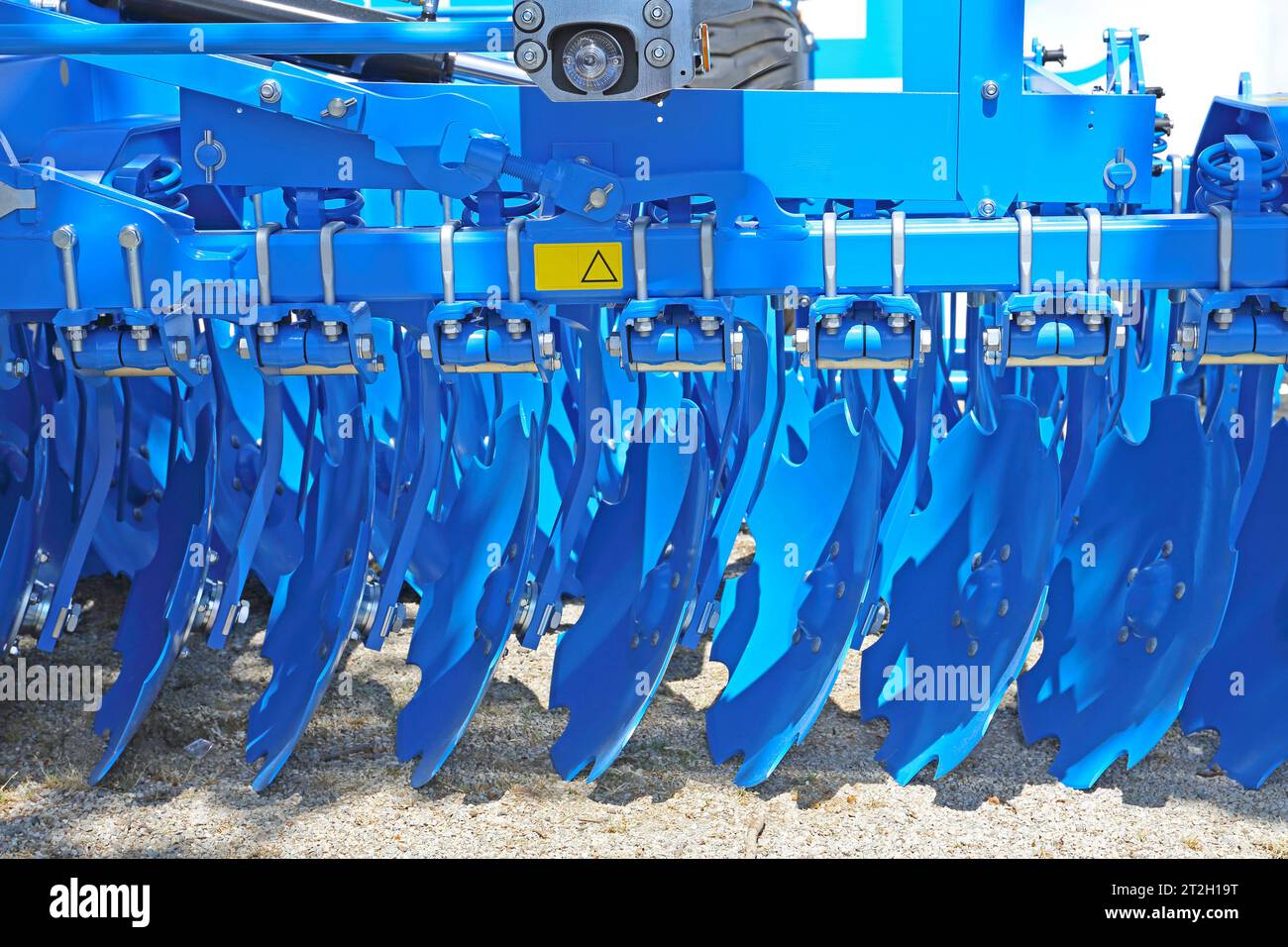 Disc Harrow Plow Mechanical Agriculture Machine Attachments Stock Photo ...