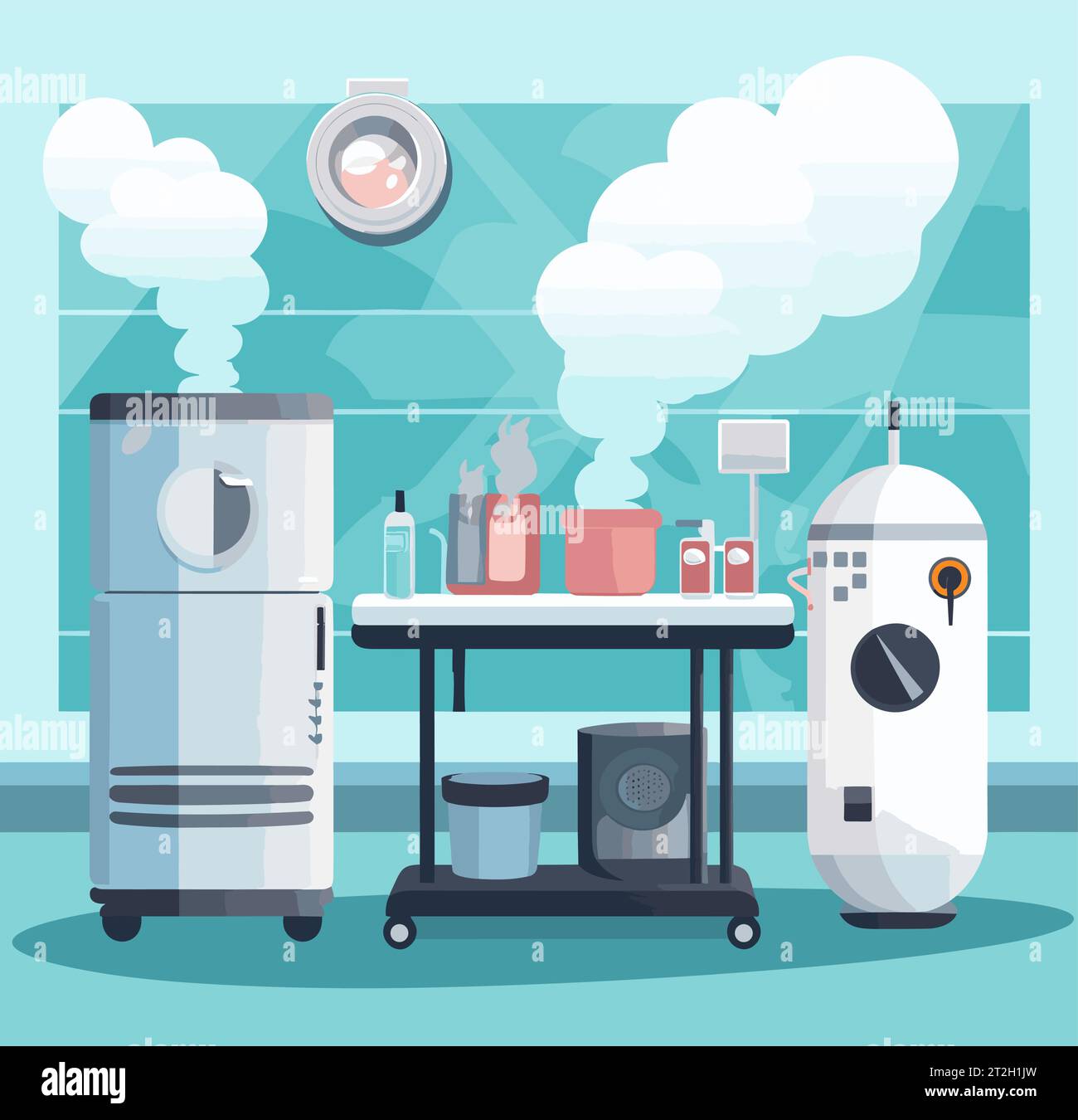 Chemical Laboratory Refrigerator Stock Vector Image & Art - Alamy