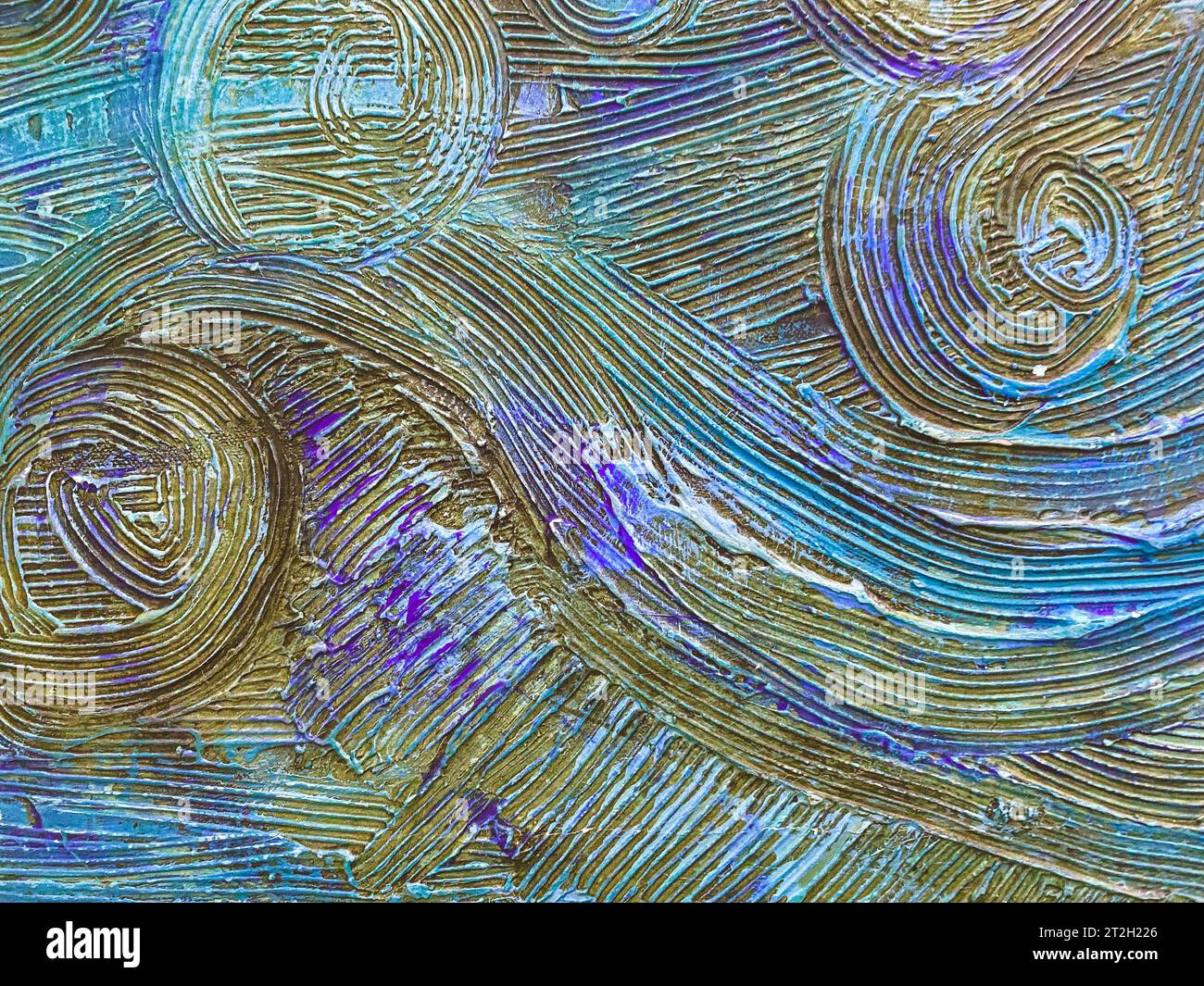 texture, bulk paint on canvas. stone decoration from different colors ...