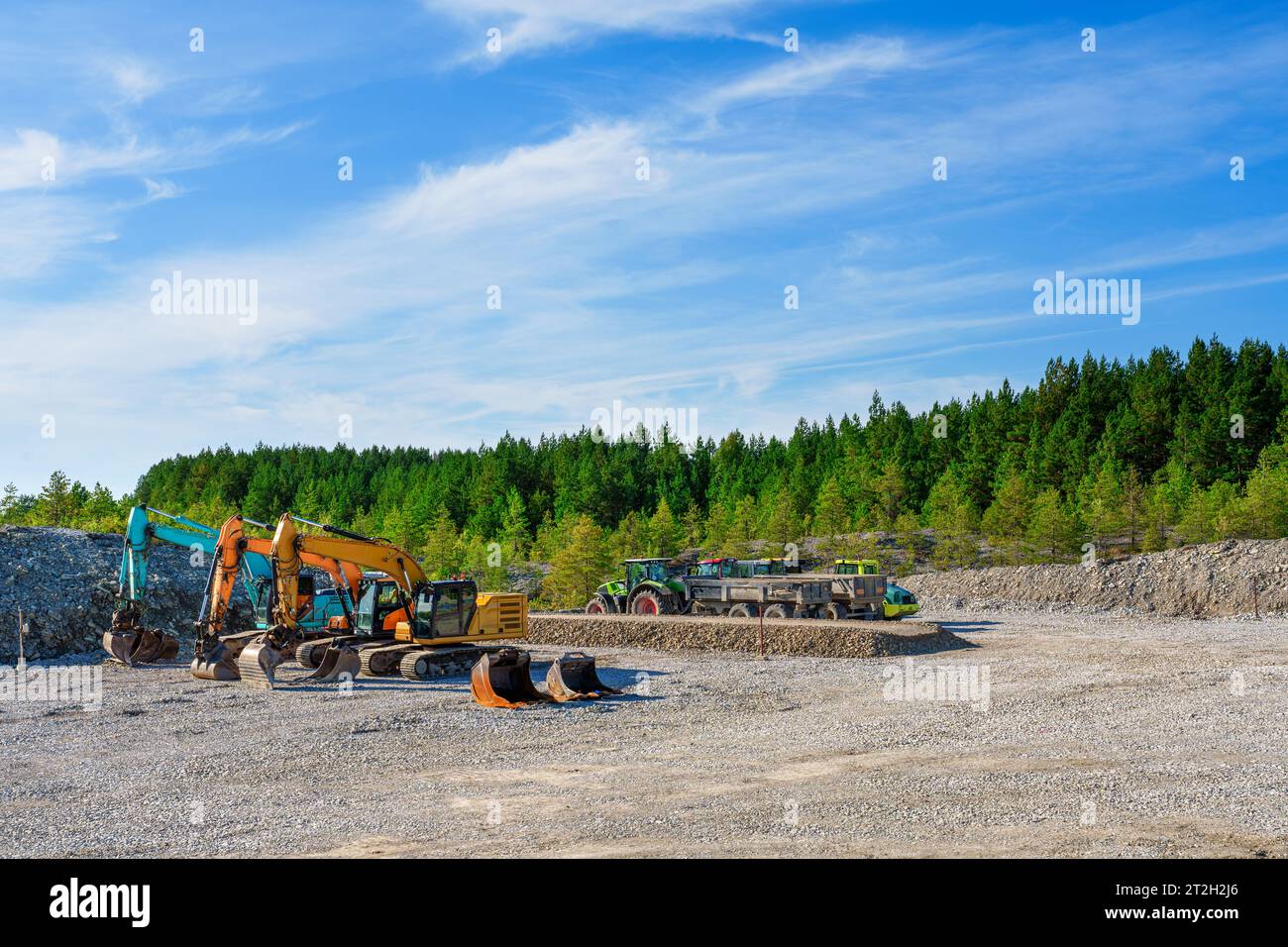 Heavy Construction Equipment, Tractors, Excavators, and Bulldozers ...