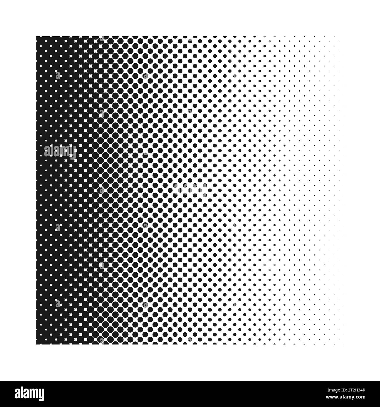 Black white halftone illustration Cut Out Stock Images & Pictures - Alamy