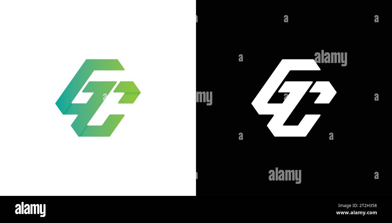 GC logo, GC Monogram, Initial GC Logo, Letter GC logo, Icon, Vector ...