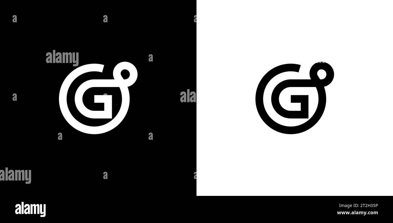 G logo, G Monogram, Initial G Logo, Letter G logo, Icon, Vector Stock ...