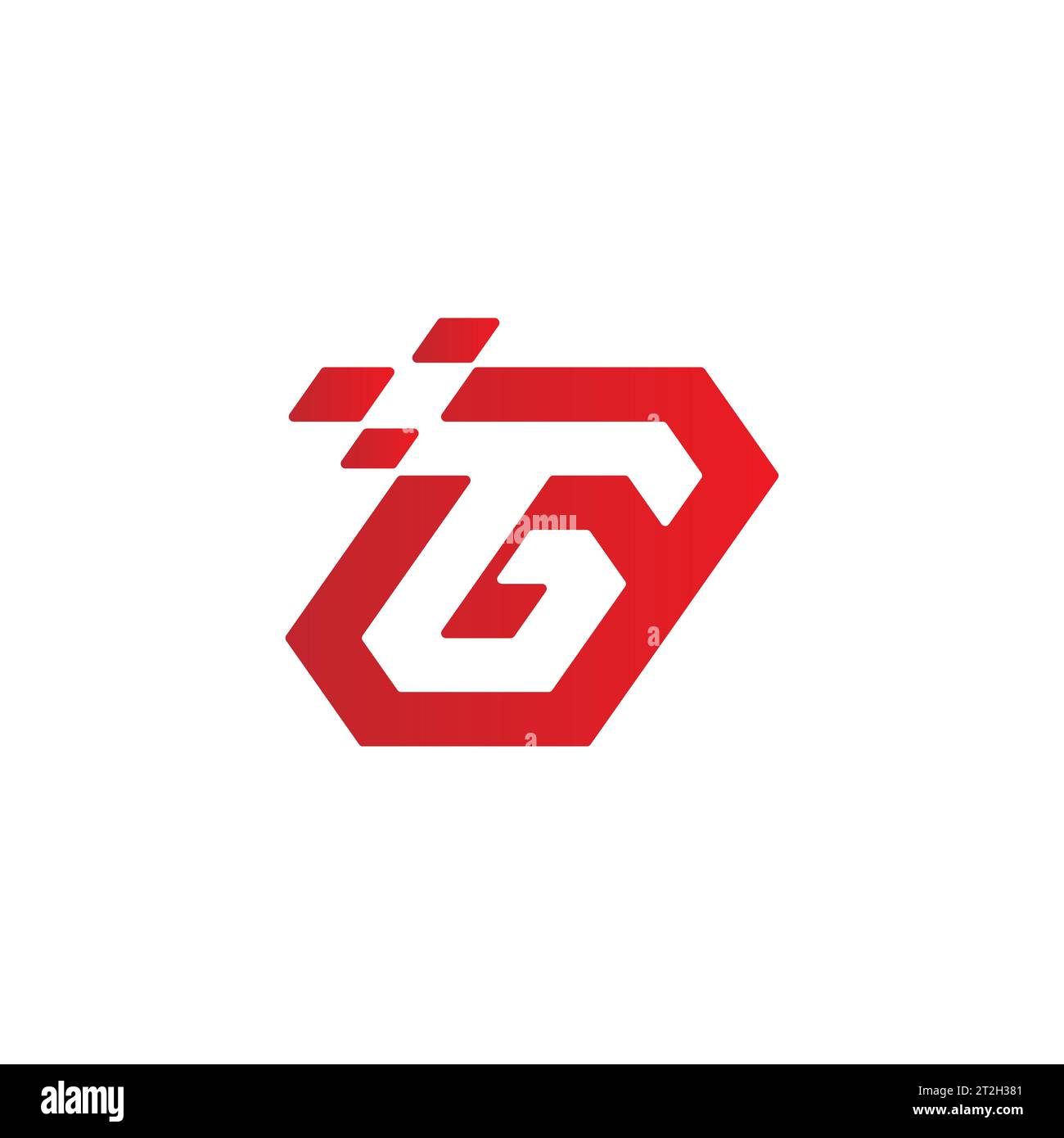 G logo, G Monogram, Initial G Logo, Letter G logo, pixel, digital, data ...