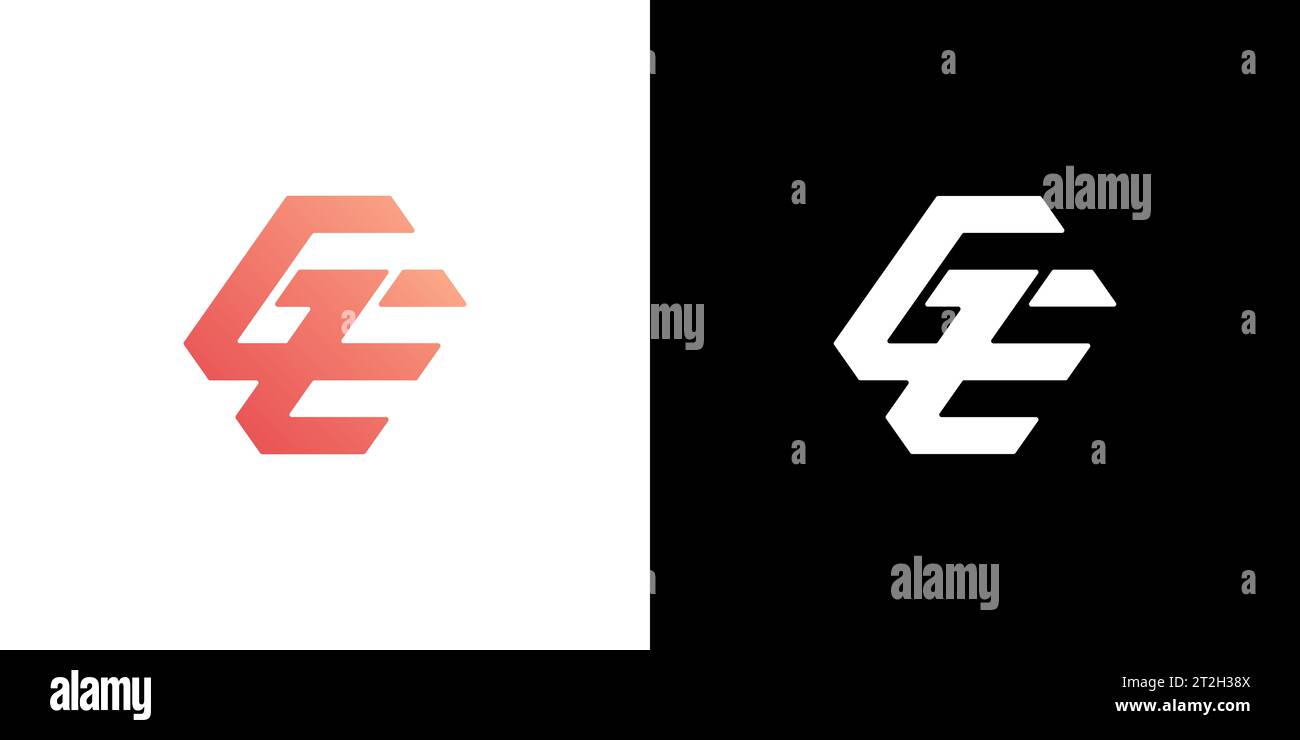 GE logo, GE Monogram, Initial GE Logo, Letter GE logo, Icon, Vector ...