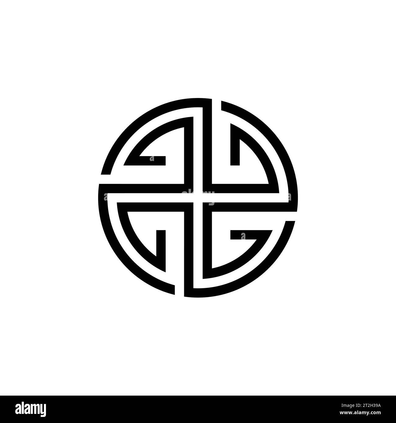 G rotate logo, G monogram, initials G rotate icon, letter G rotate logo ...