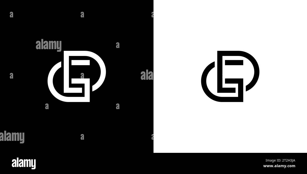 GD logo, GD Monogram, Initial GD Logo, Letter GD logo, Icon, Vector ...