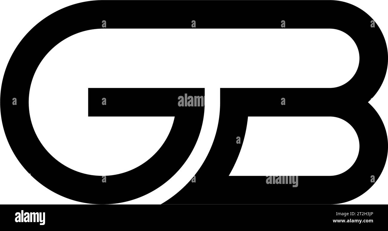 GB logo, GB Monogram, Initial GB Logo, Letter GB logo, Icon, Vector ...
