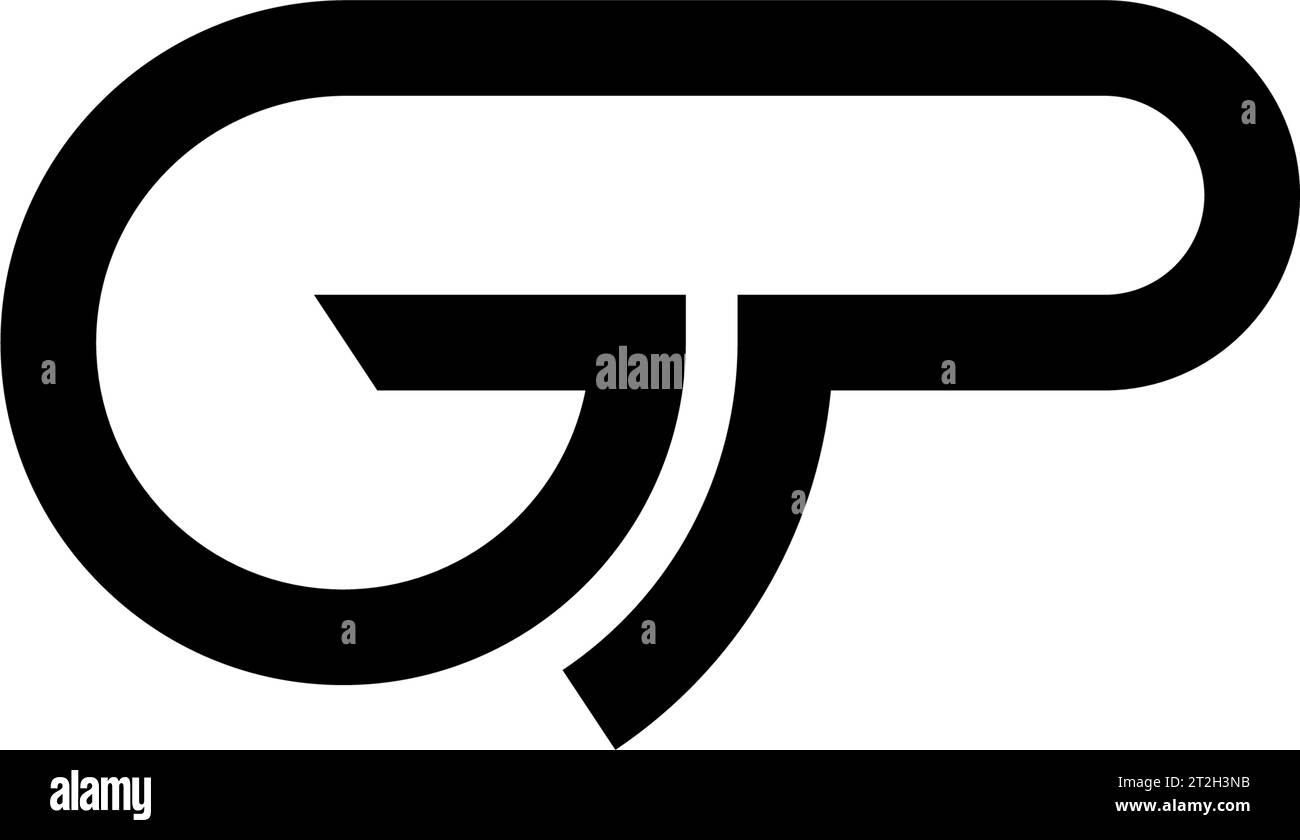 GP logo, GP Monogram, Initial GP Logo, Letter GP logo, Icon, Vector ...