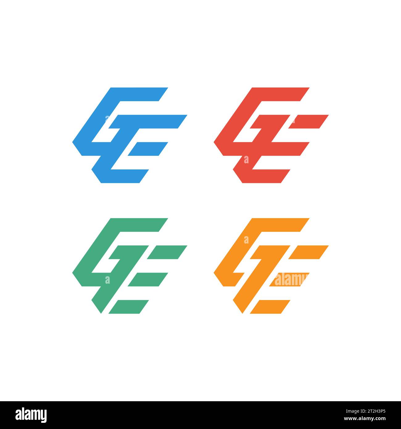GE logo, GE Monogram, Initial GE Logo, Letter GE logo, Icon, Vector ...