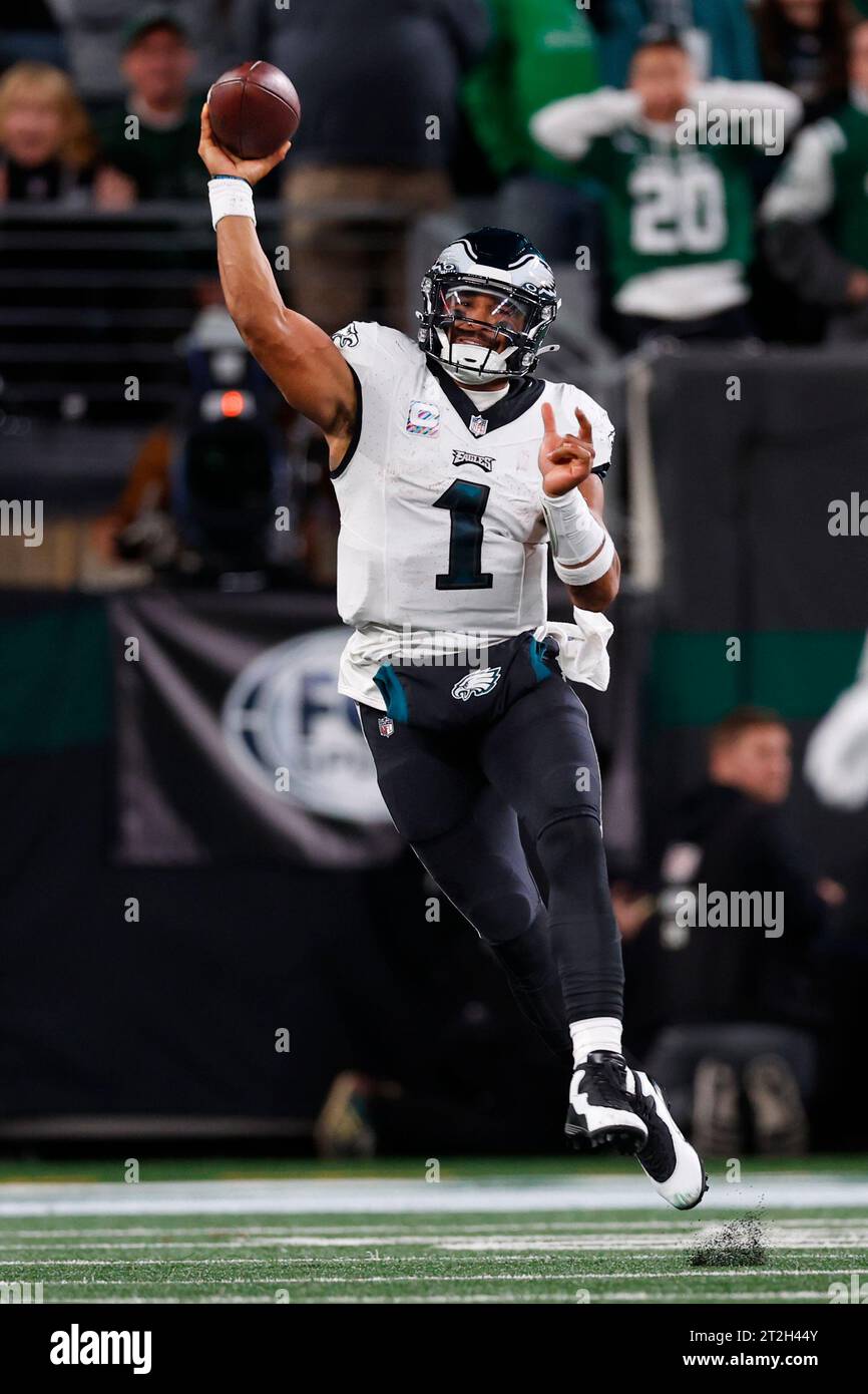 Philadelphia Eagles quarterback Jalen Hurts (1) in action against the ...