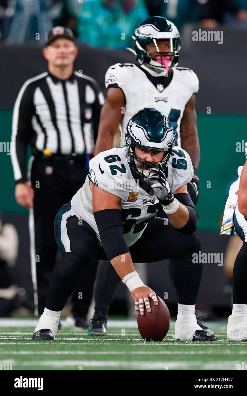 Philadelphia Eagles center Jason Kelce (62) in action against the New ...