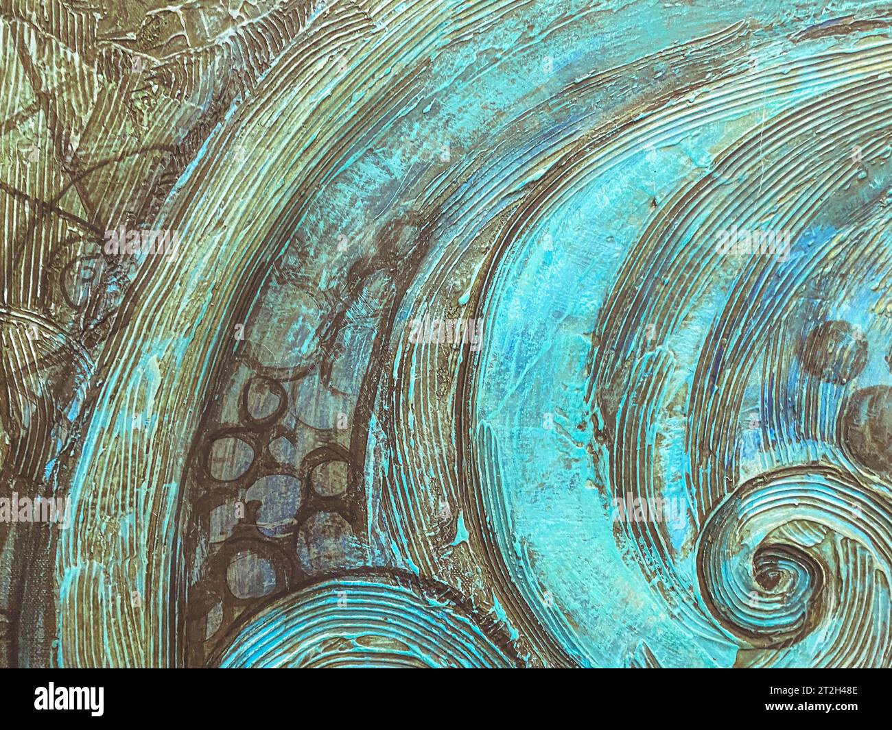 texture, bulk paint on canvas. stone decoration from different colors ...