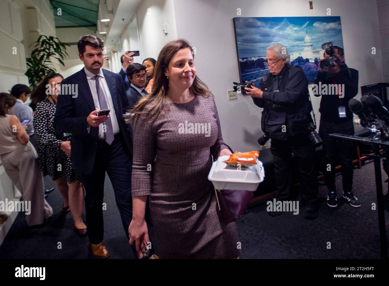 House Republican Caucus Chair Elise Stefanik (Republican of New York ...
