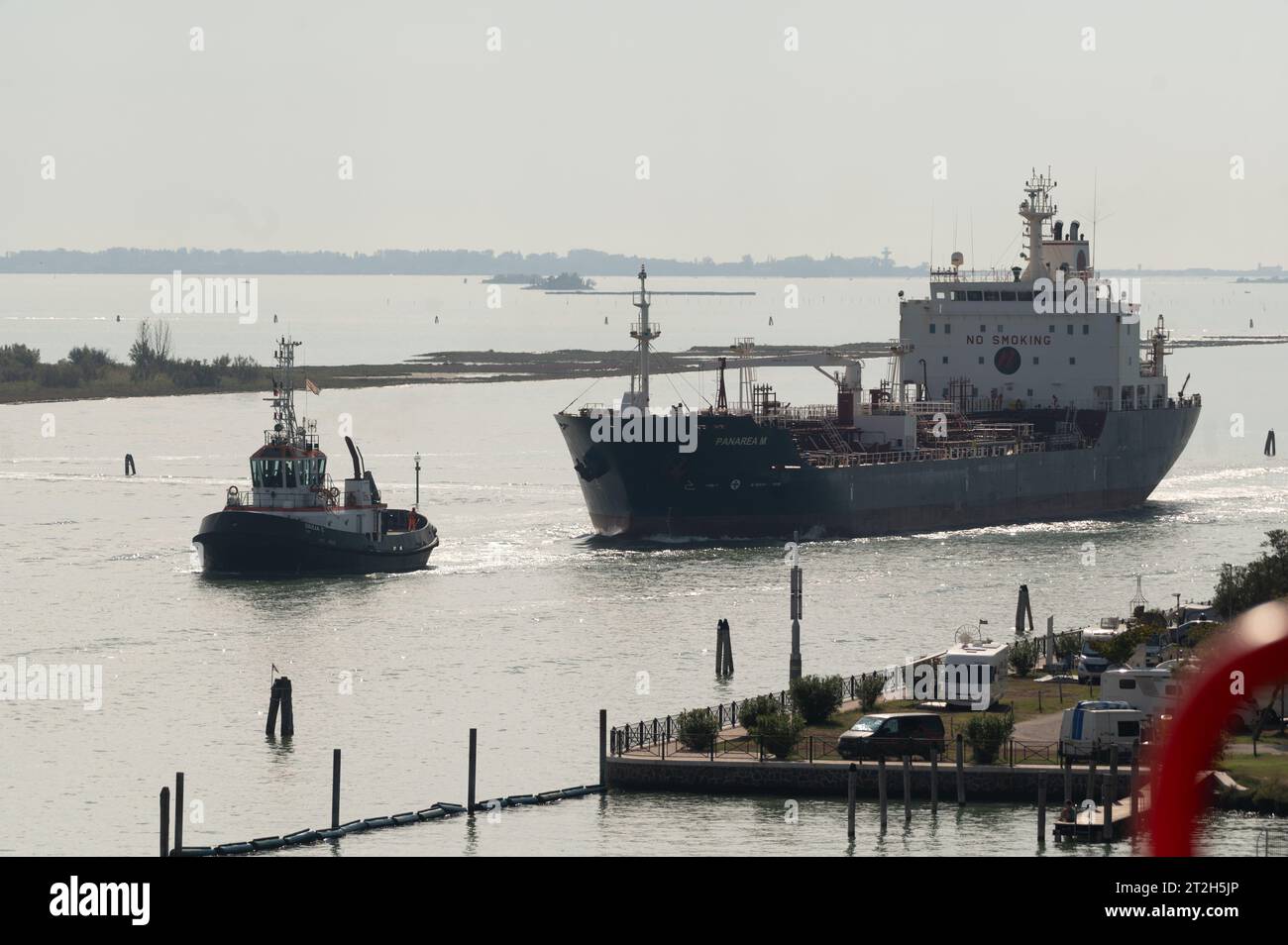 The Port of Venice in Marghera Stock Photo - Alamy