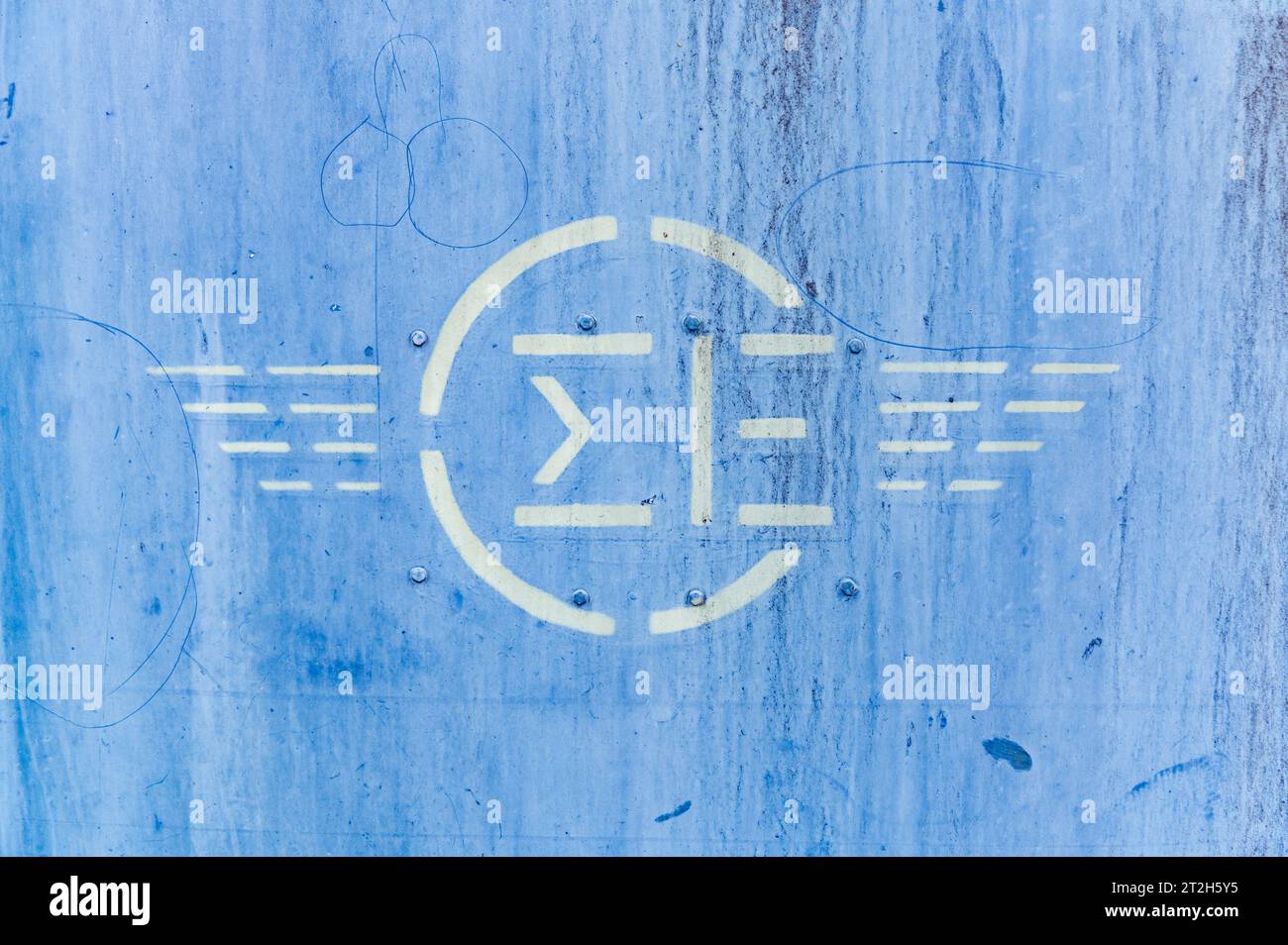 Abandoned Rack Railway Train in Diakopto Greece Stock Photo - Alamy