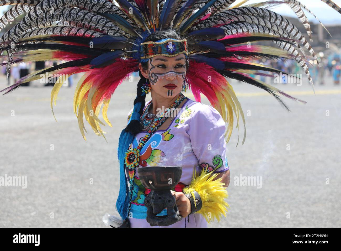 Mexico. 29th Sep, 2023. The Pan American Flame burns brightly once more ...