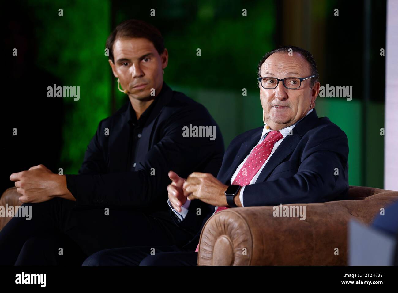 Juan Matji attends during the presentation of NDL as a new business project by Rafael Nadal and ...