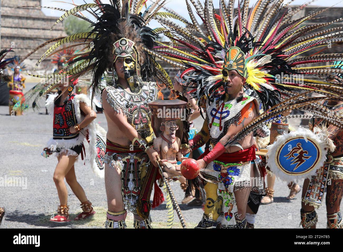 Mexico. 29th Sep, 2023. The Pan American Flame burns brightly once more ...