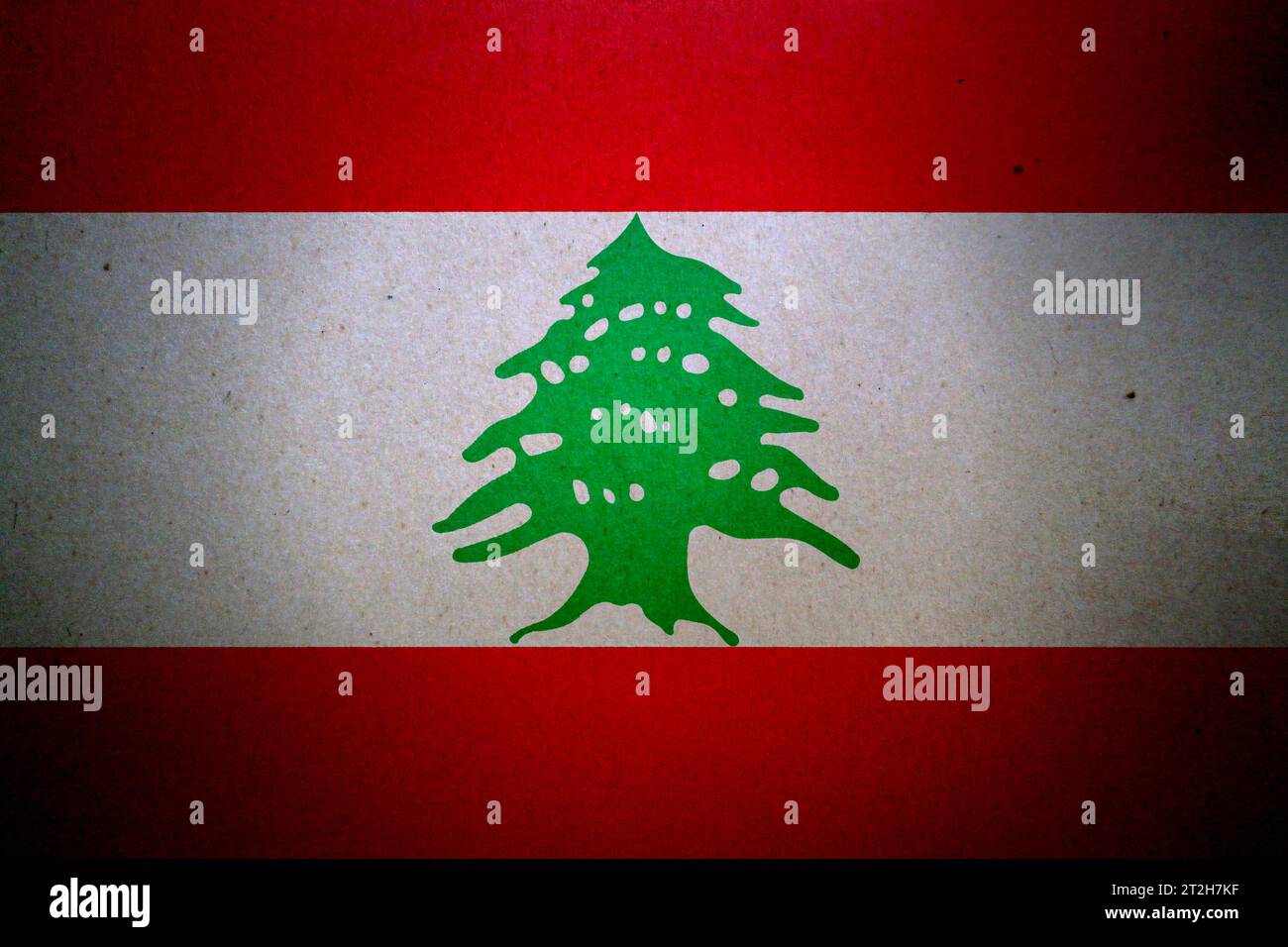 Lebanon grunge flag hi-res stock photography and images - Alamy