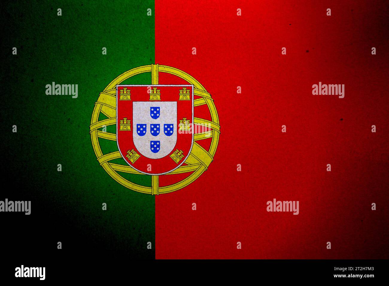 Portuguese Flag printed on a paper sheet Stock Photo - Alamy