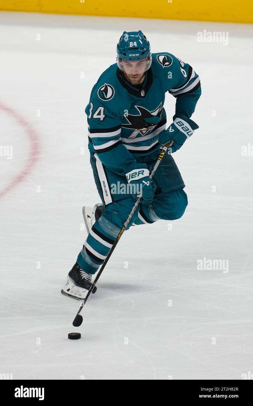 San Jose Sharks' Jan Rutta during an NHL hockey game against the ...