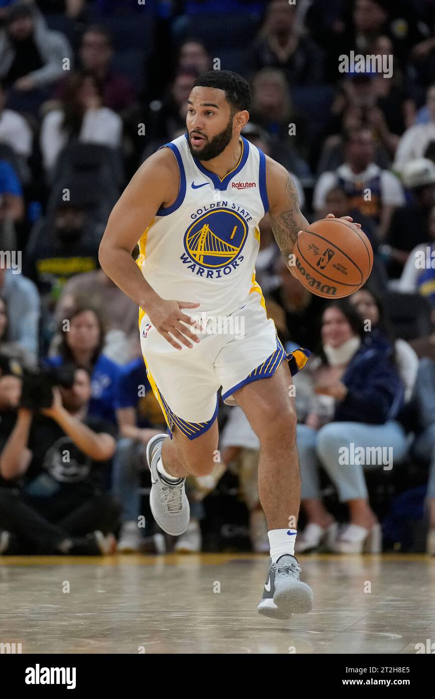 Golden State Warriors guard Cory Joseph during an NBA preseason ...