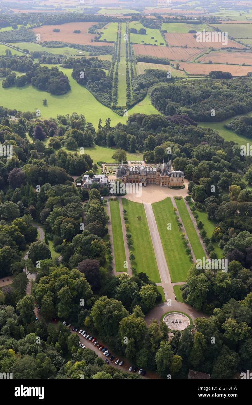 Waddesdon Manor, a magnificent French Renaissance chateau nestled in ...