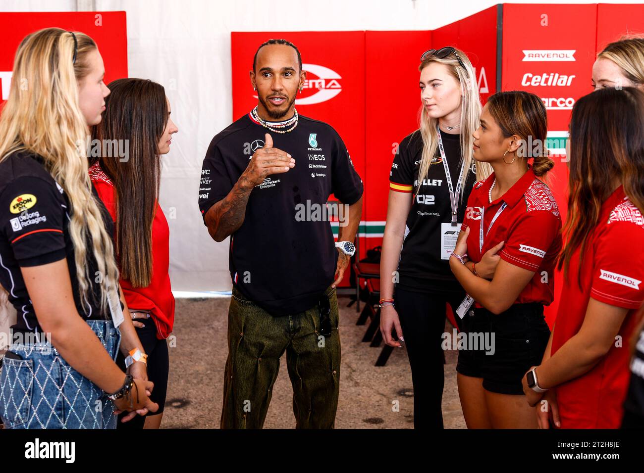 Austin, Etats Unis. 19th Oct, 2023. HAMILTON Lewis (gbr), Mercedes AMG ...