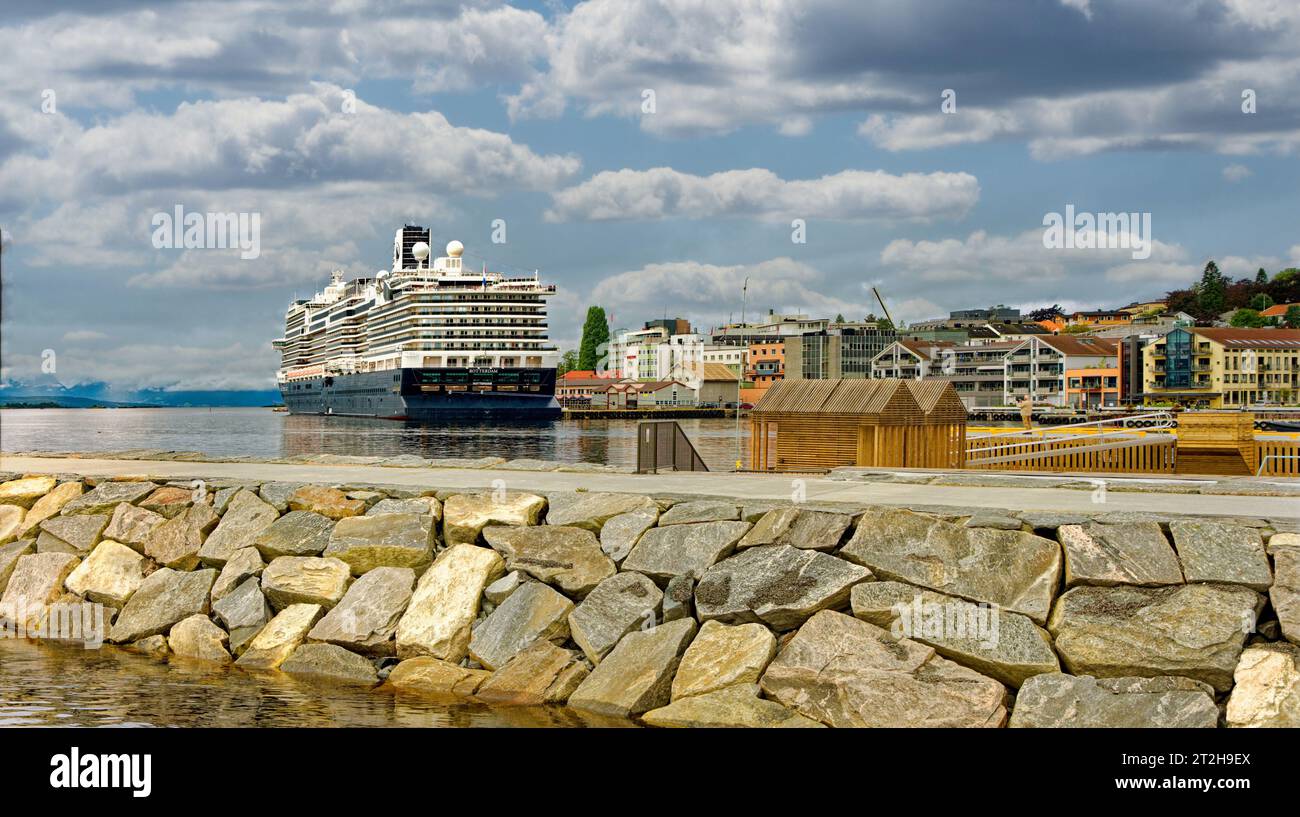 HAL Rotterdam Docked in Molde Norway Stock Photo - Alamy