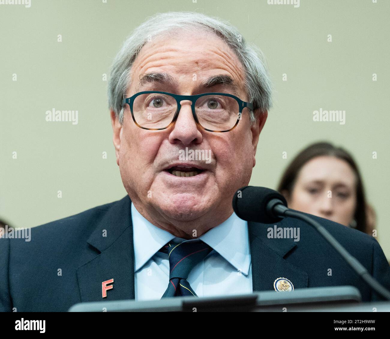 Washington, United States. 19th Oct, 2023. Former U.S. Representative ...