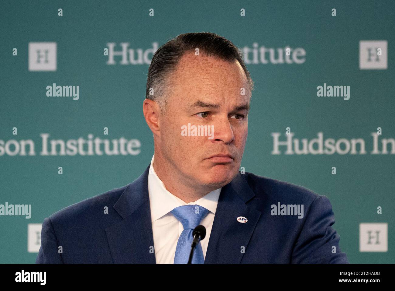Mike Sommers, president of the American Petroleum Institute, speaks ...