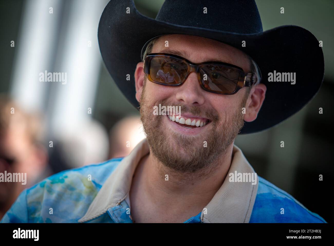 Zack Ashley (USA) public figure / Actor during FORMULA 1 LENOVO UNITED ...
