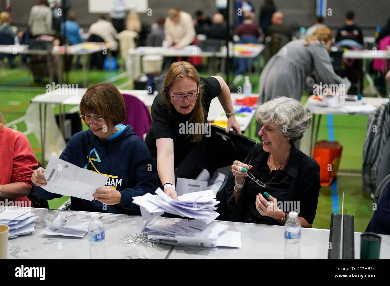 Vote counting continues for the Tamworth by-election at The Rawlett ...