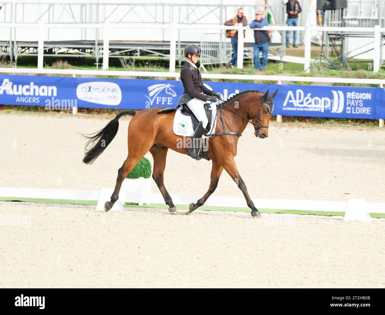 Alvaro BLANCO- TRABA CENTENER of Spain with Baibaitutu during the ...