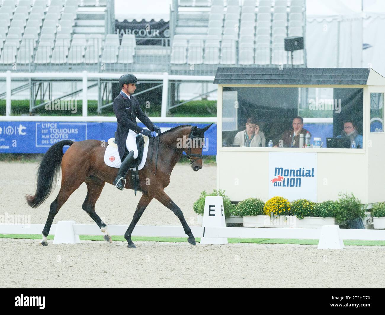 Astier NICOLAS of France with Gravure De La Mouline during the dressage ...