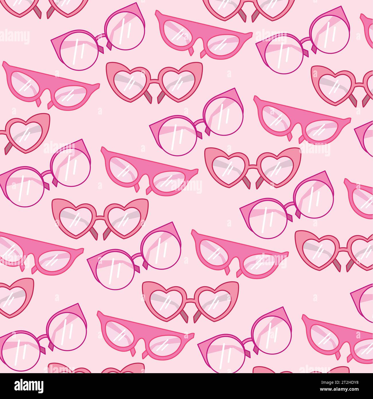 Trending eyeglasses seamless pattern background Vector Stock Vector ...