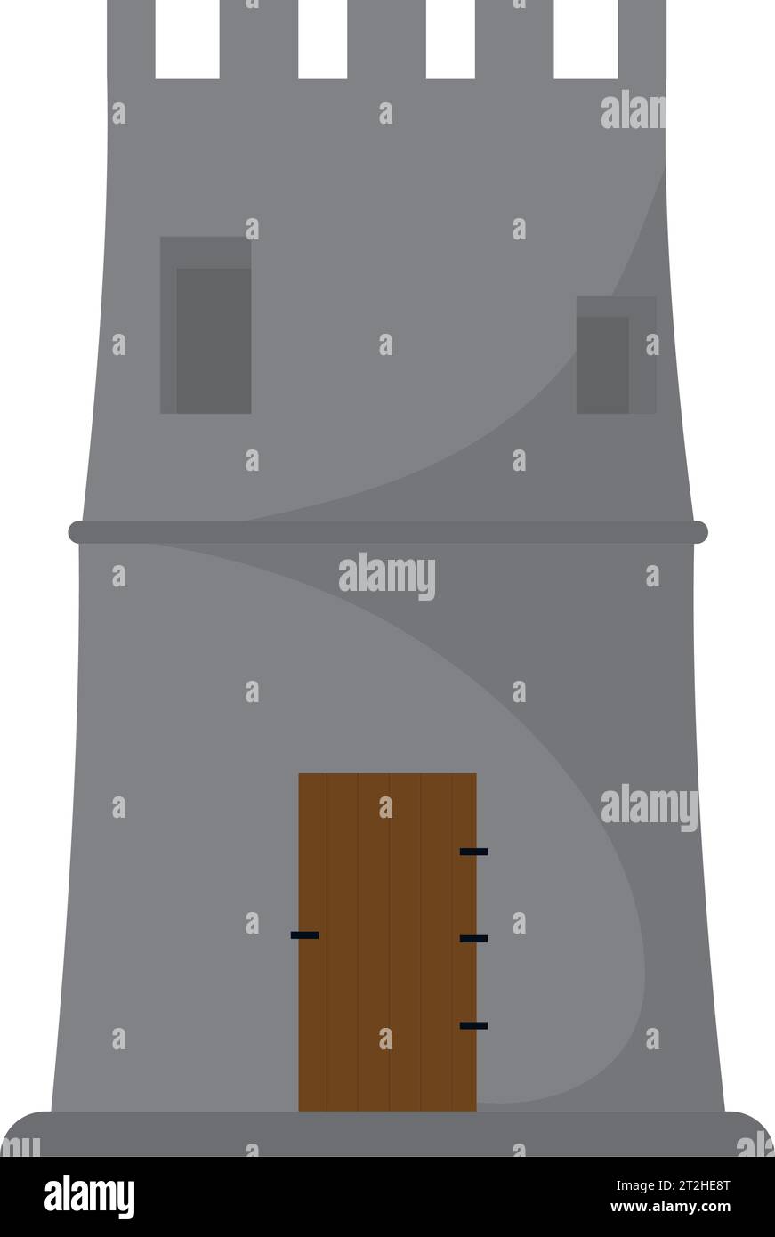 gray fortress illustration Stock Vector Image & Art - Alamy