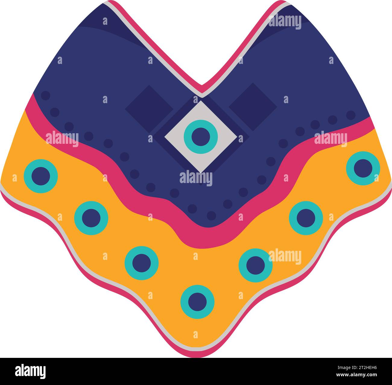 mexico sarape poncho multi colored Stock Vector Image & Art - Alamy