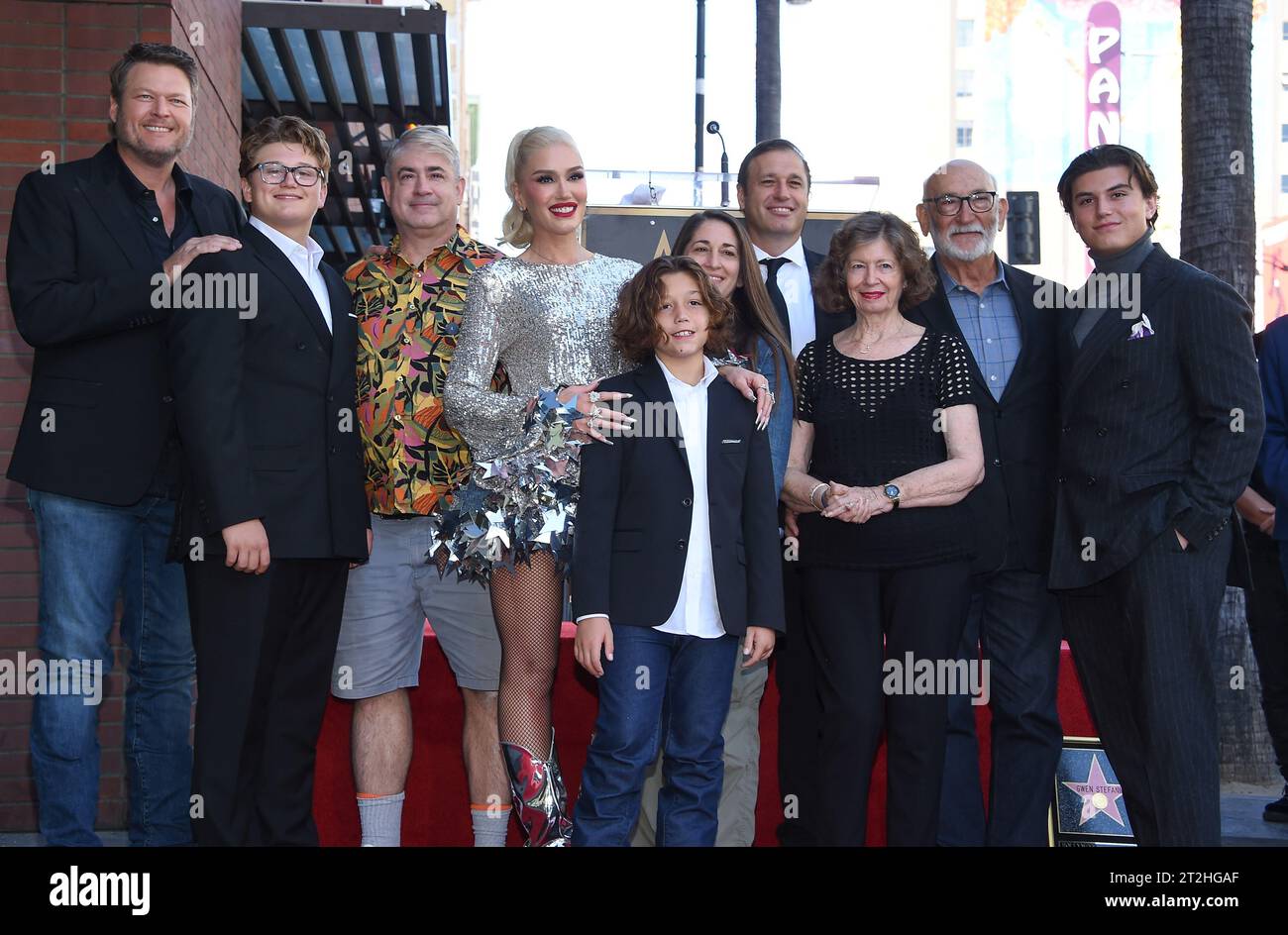 Hollywood, USA. 14th Jan, 2014. Eric Stefani, Gwen Stefani, Patti ...
