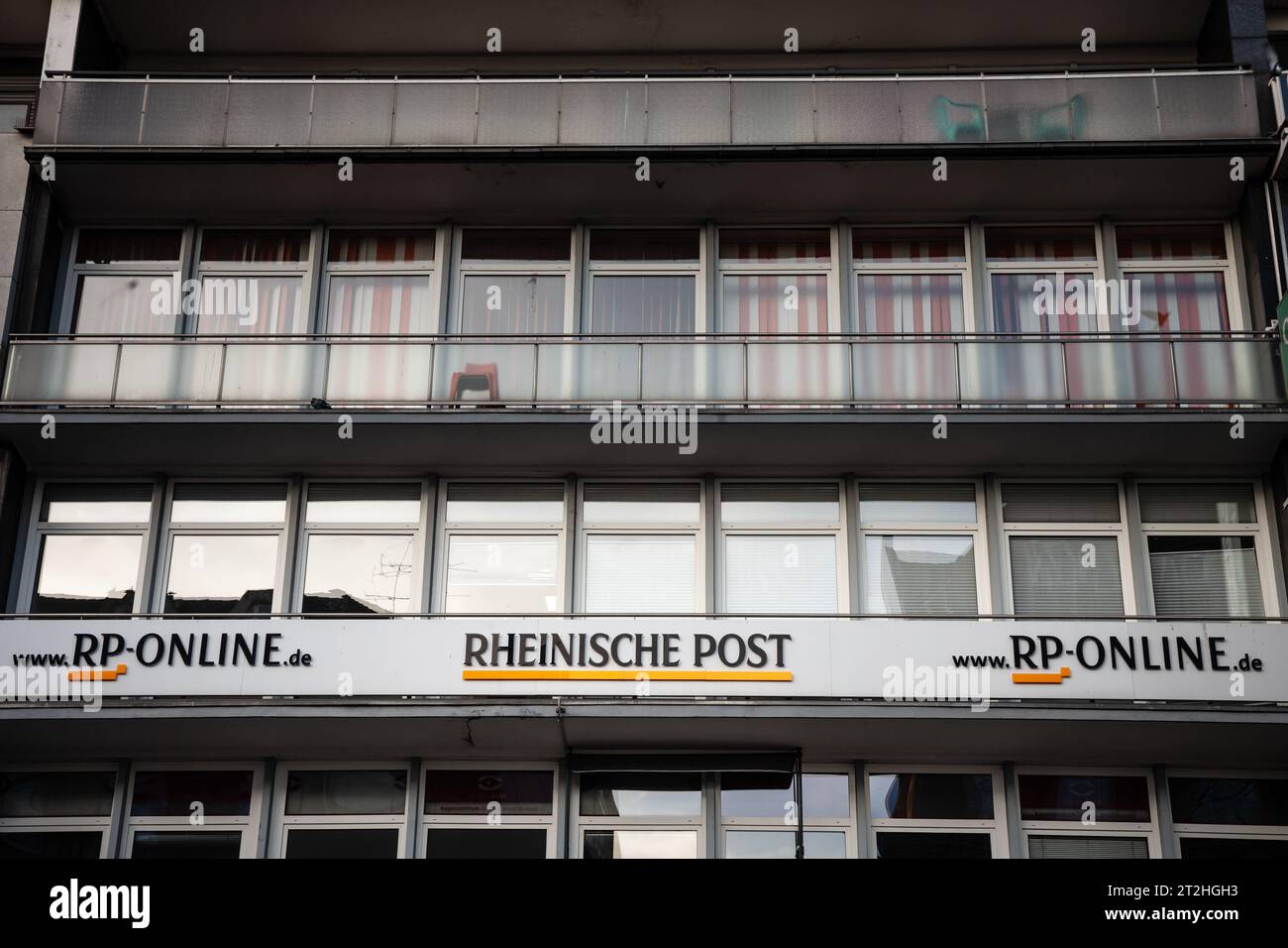 Picture of a sign with the logo of Rheinische Post on their office for ...