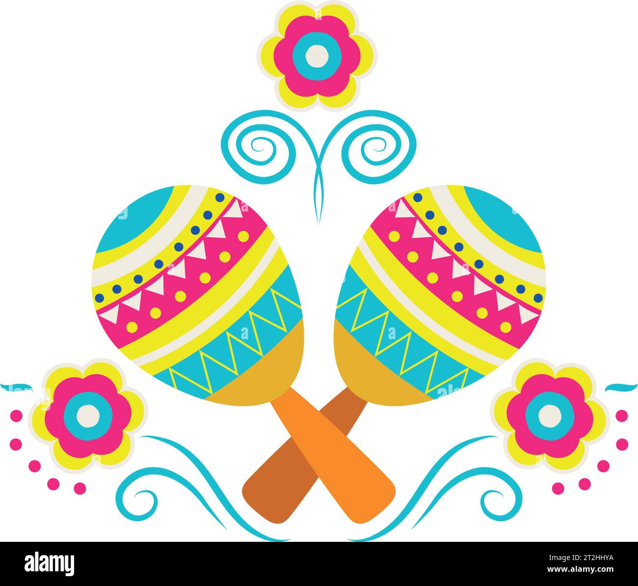 Maracas flowers Cut Out Stock Images & Pictures - Alamy