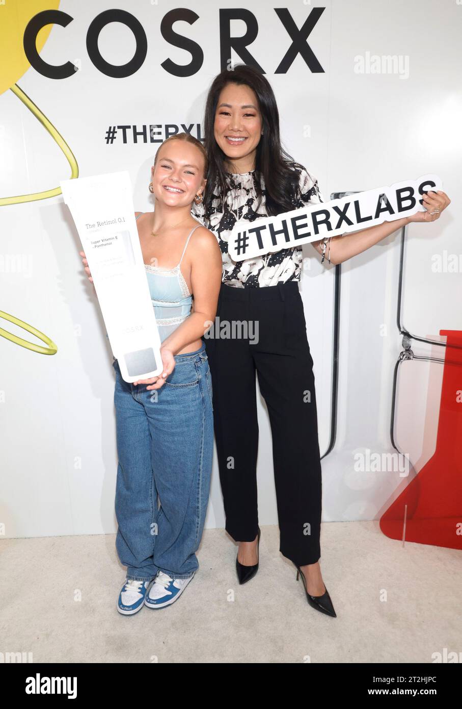 Hollywood, Ca. 19th Oct, 2023. Pressley Hosbach and Crystal Kung ...