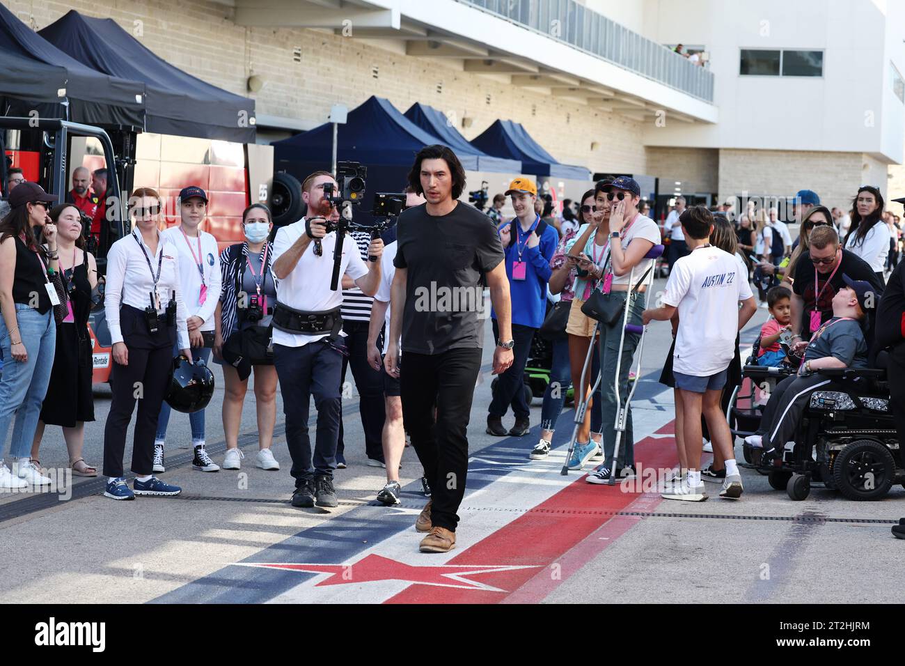 Austin, USA. 19th Oct, 2023. Adam Driver (USA) Actor. Formula 1 World ...