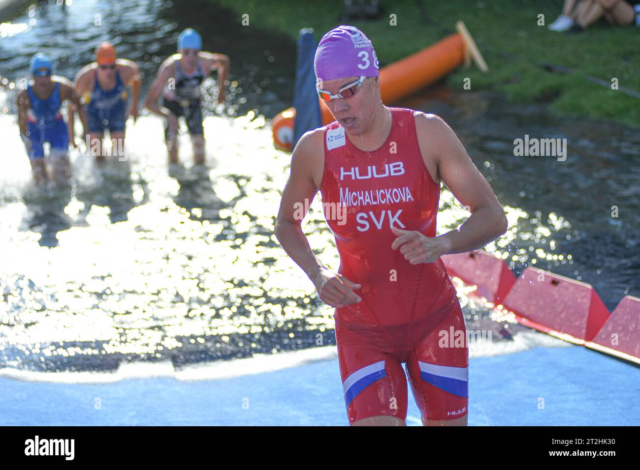 Zuzana Michalickova (Slovakia). Triathlon women. European Championships ...