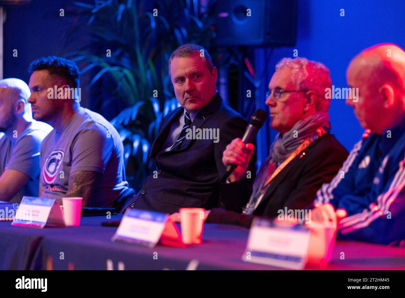 Paris, France. October 18, 2023, Richard Allcroft and Jacques Rivoal ...